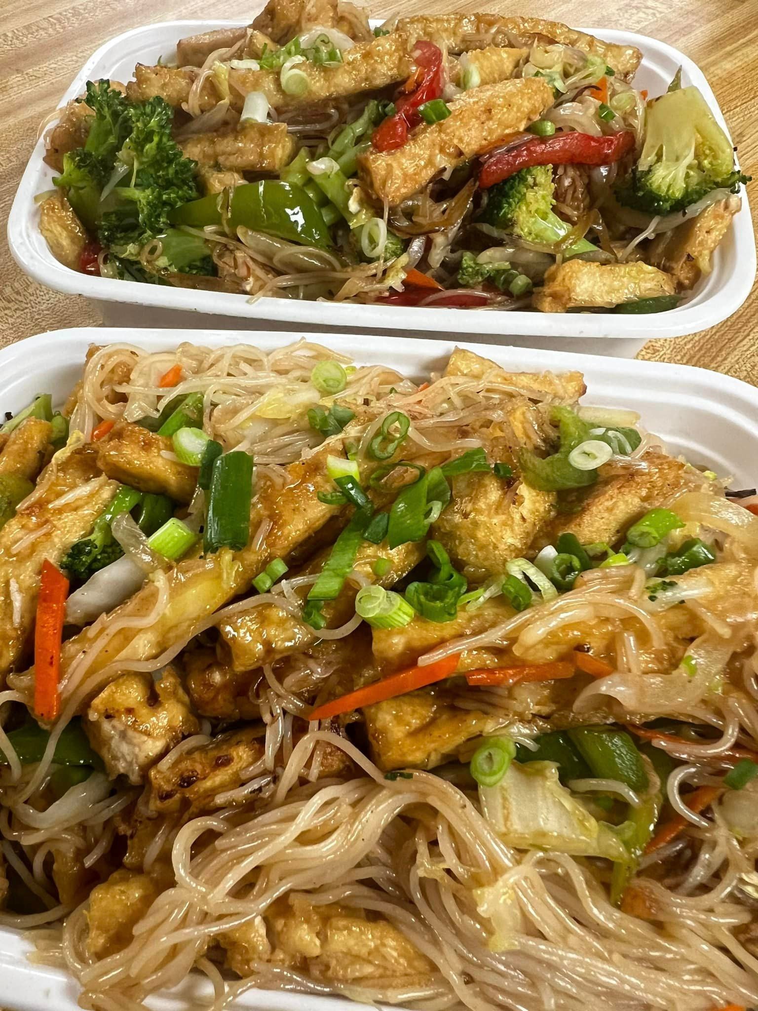 Tofu Rice Noodles | Lin's Takeout Kitchen