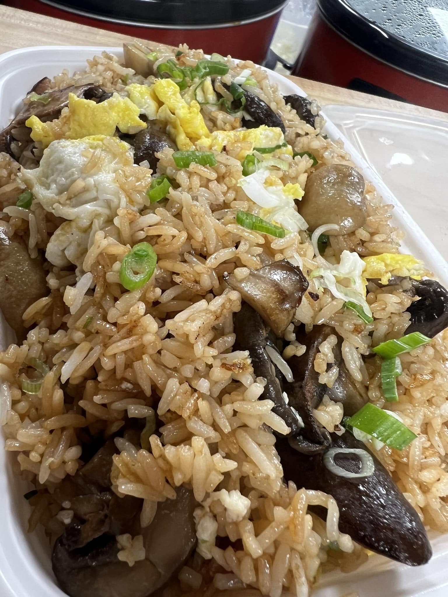Mushroom Fried Rice | Lin's Takeout Kitchen